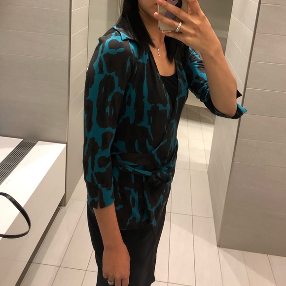 Diane Von Furstenberg | Tops | Dvf Jill Top | Poshmark